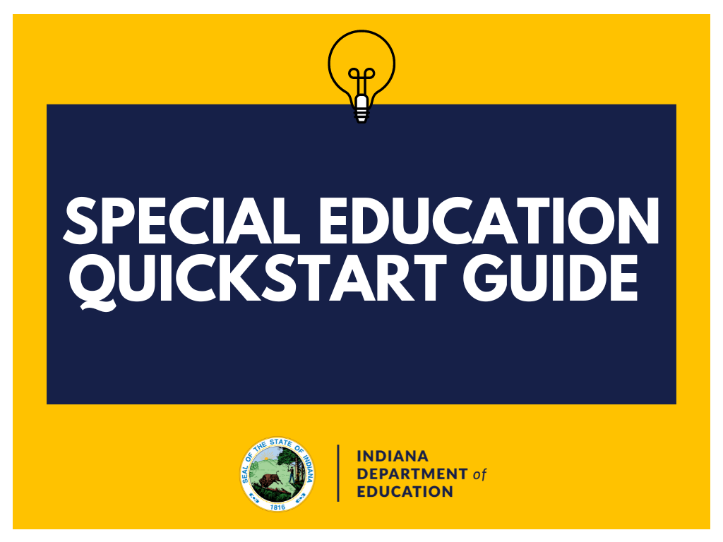 Learning Lab - Special Education Quickstart Guide