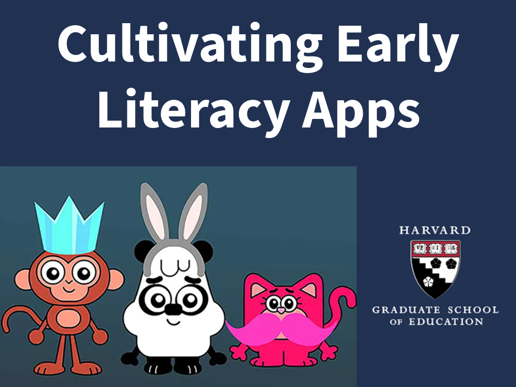 Learning Lab - Cultivating Early Literacy Apps