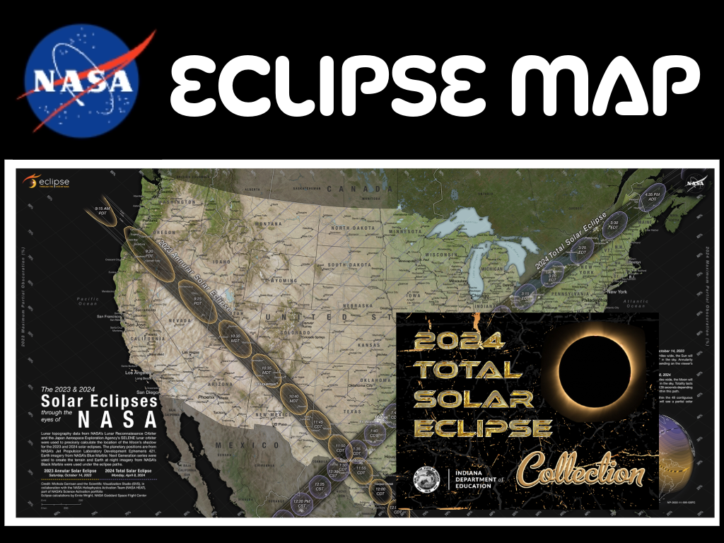 Learning Lab - Eclipse Map from NASA