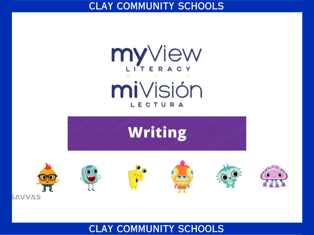 Learning Lab - SAVVAS: MyView Literacy Writing
