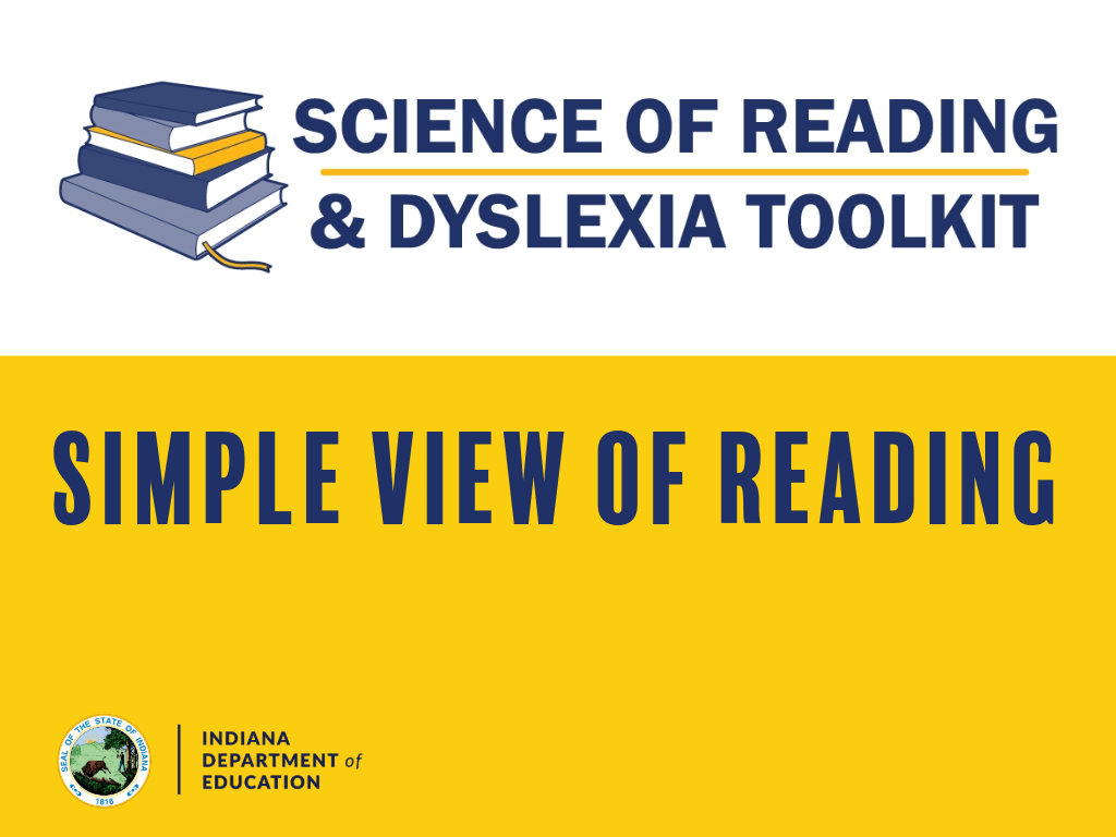 Learning Lab - Simple View of Reading