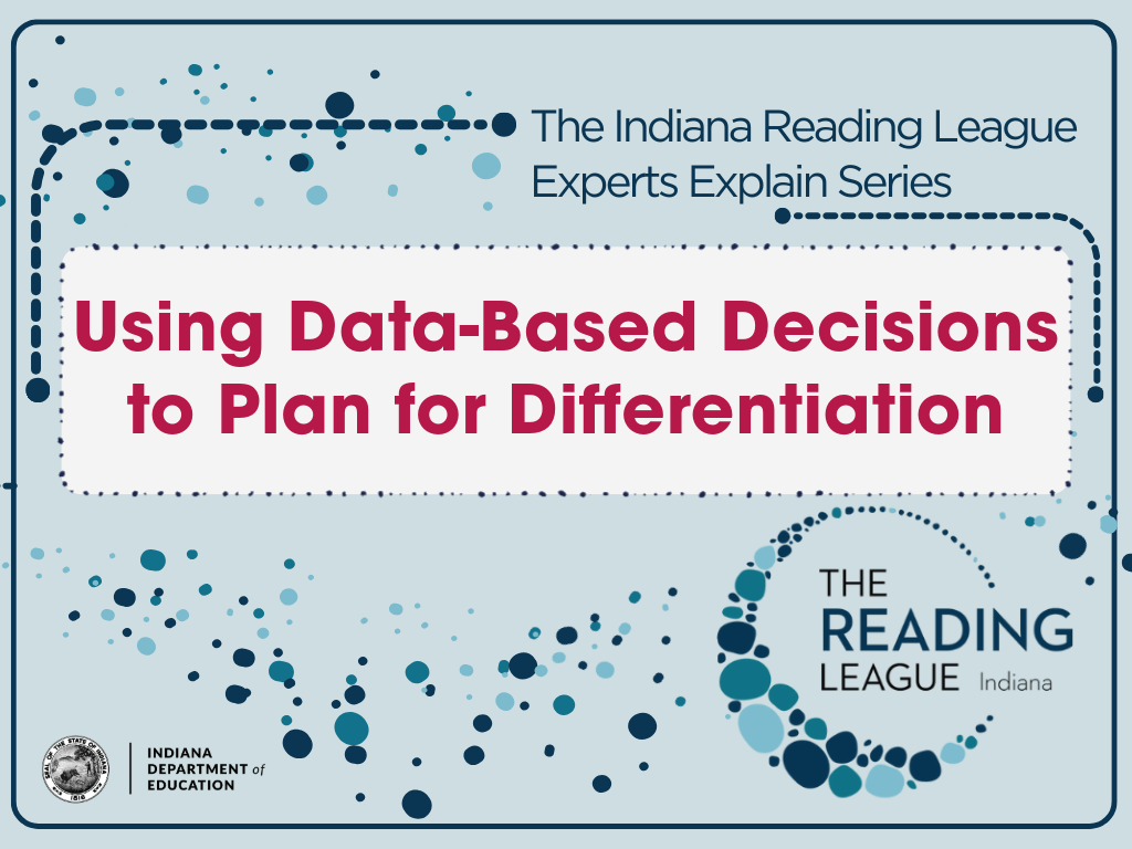 Learning Lab - Using Data-Based Decisions to Plan for Differentiation